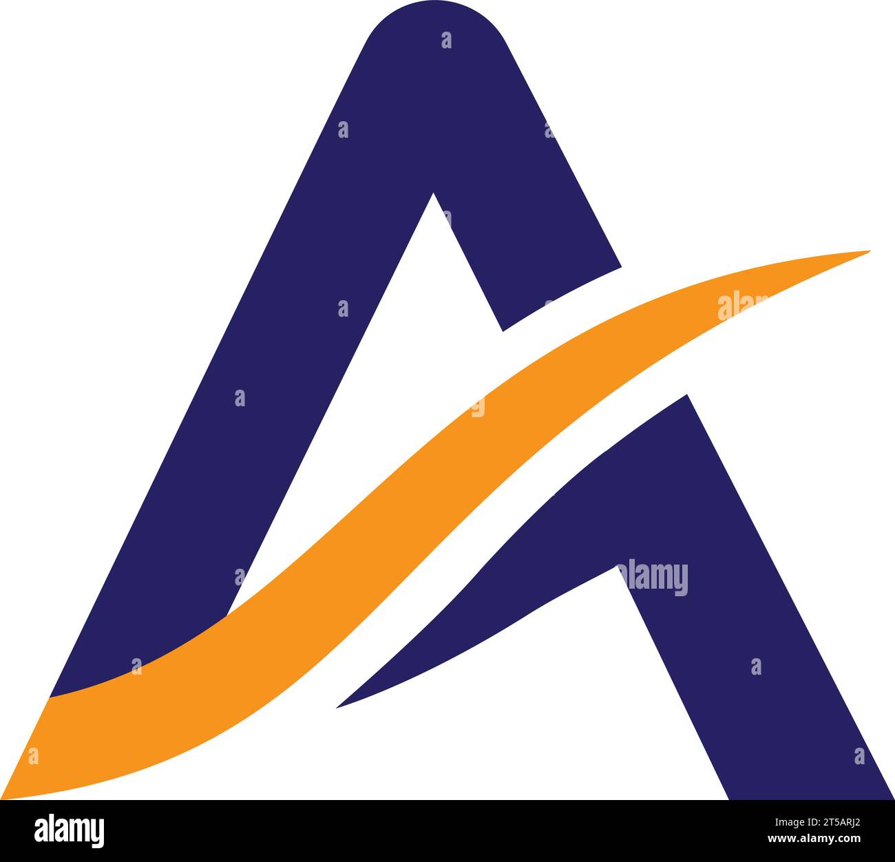 Modern a logo Stock Vector Images - Alamy