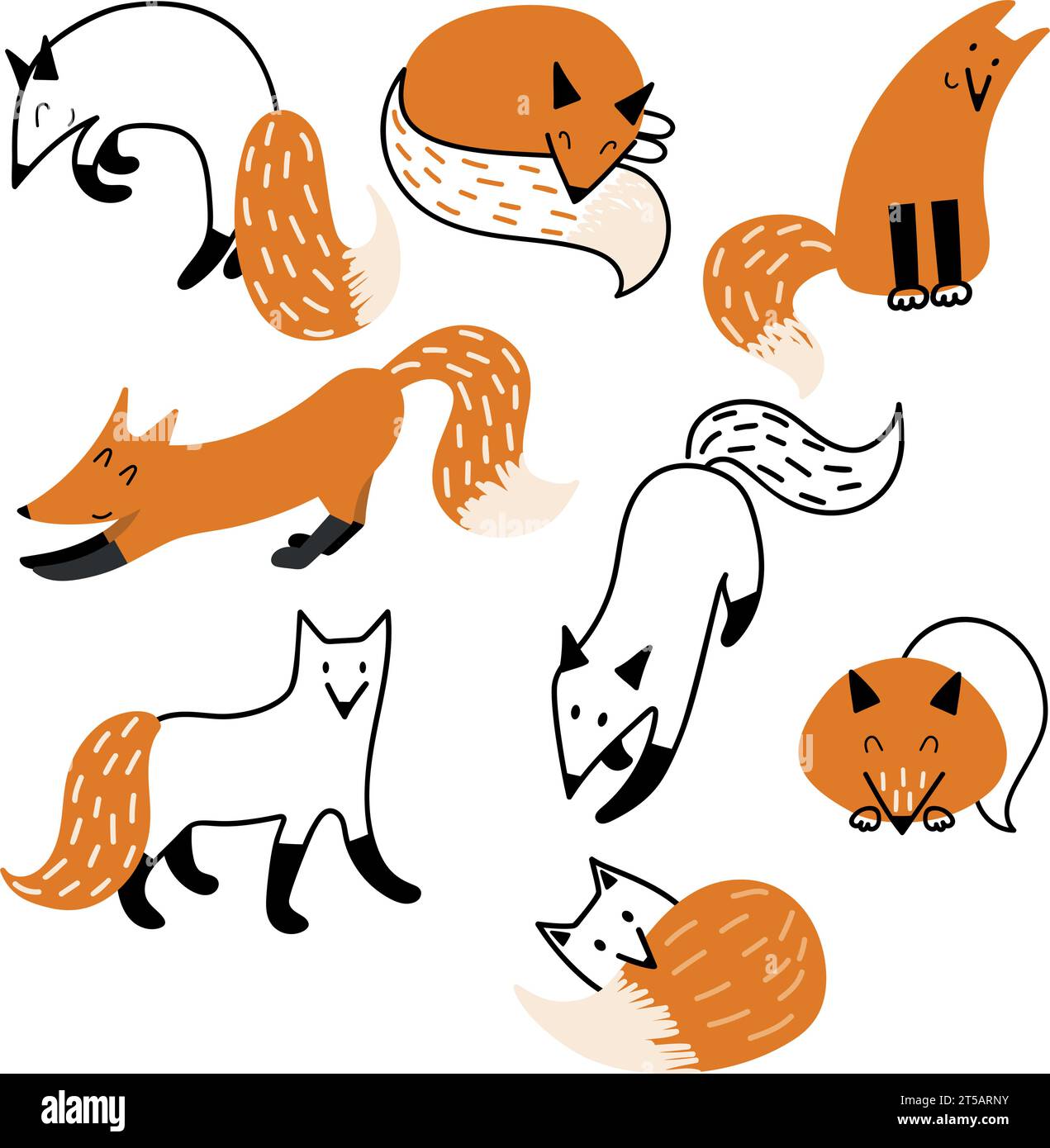 Sly foxes Stock Vector Images - Alamy