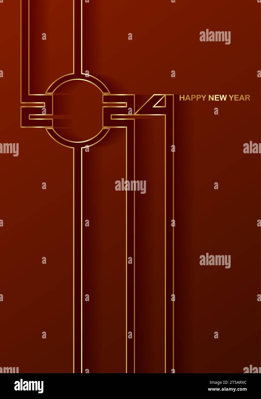 Rich new year calendar Stock Vector Images - Alamy