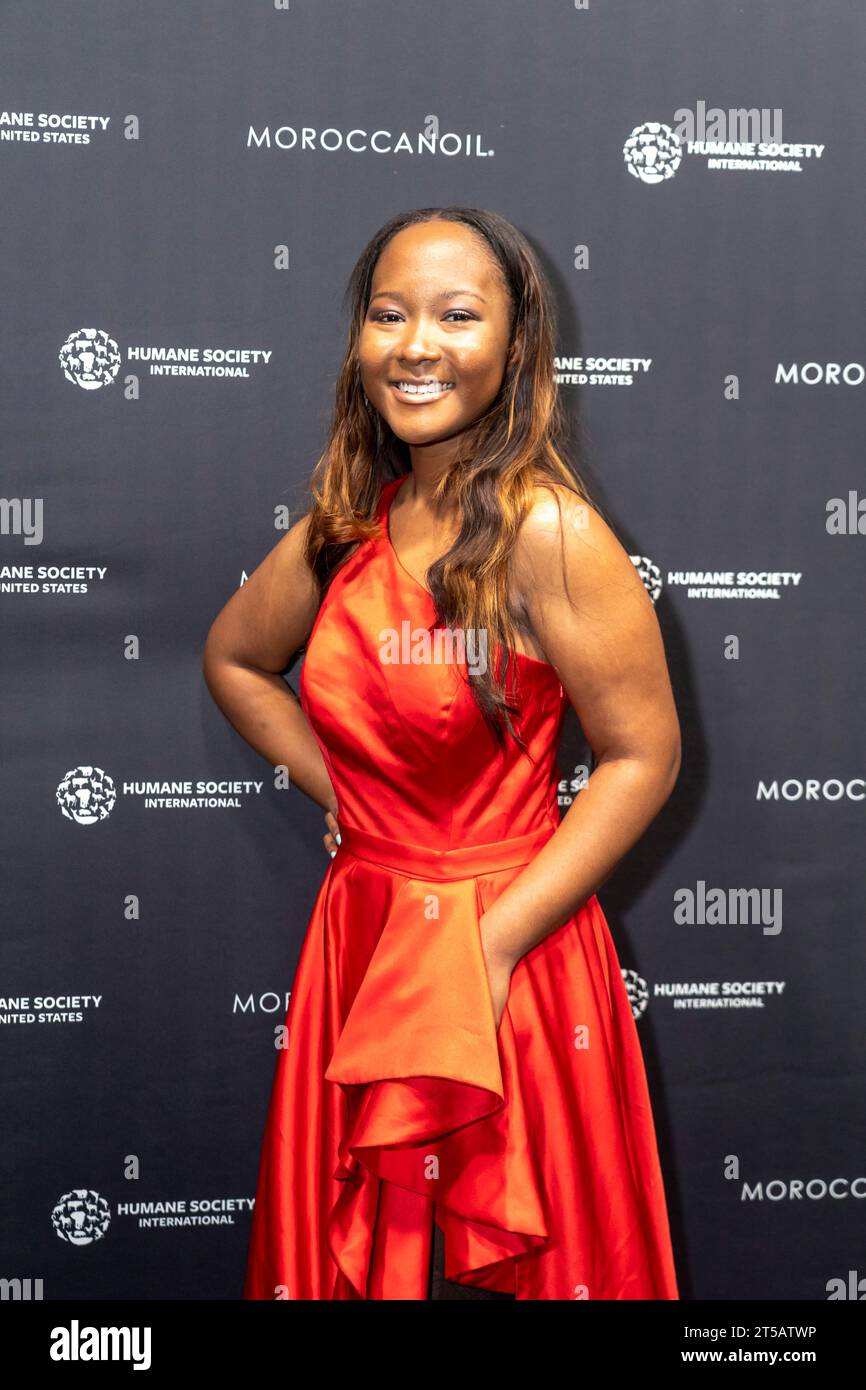 New York, United States. 03rd Nov, 2023. Donshea Hopkins attends The ...