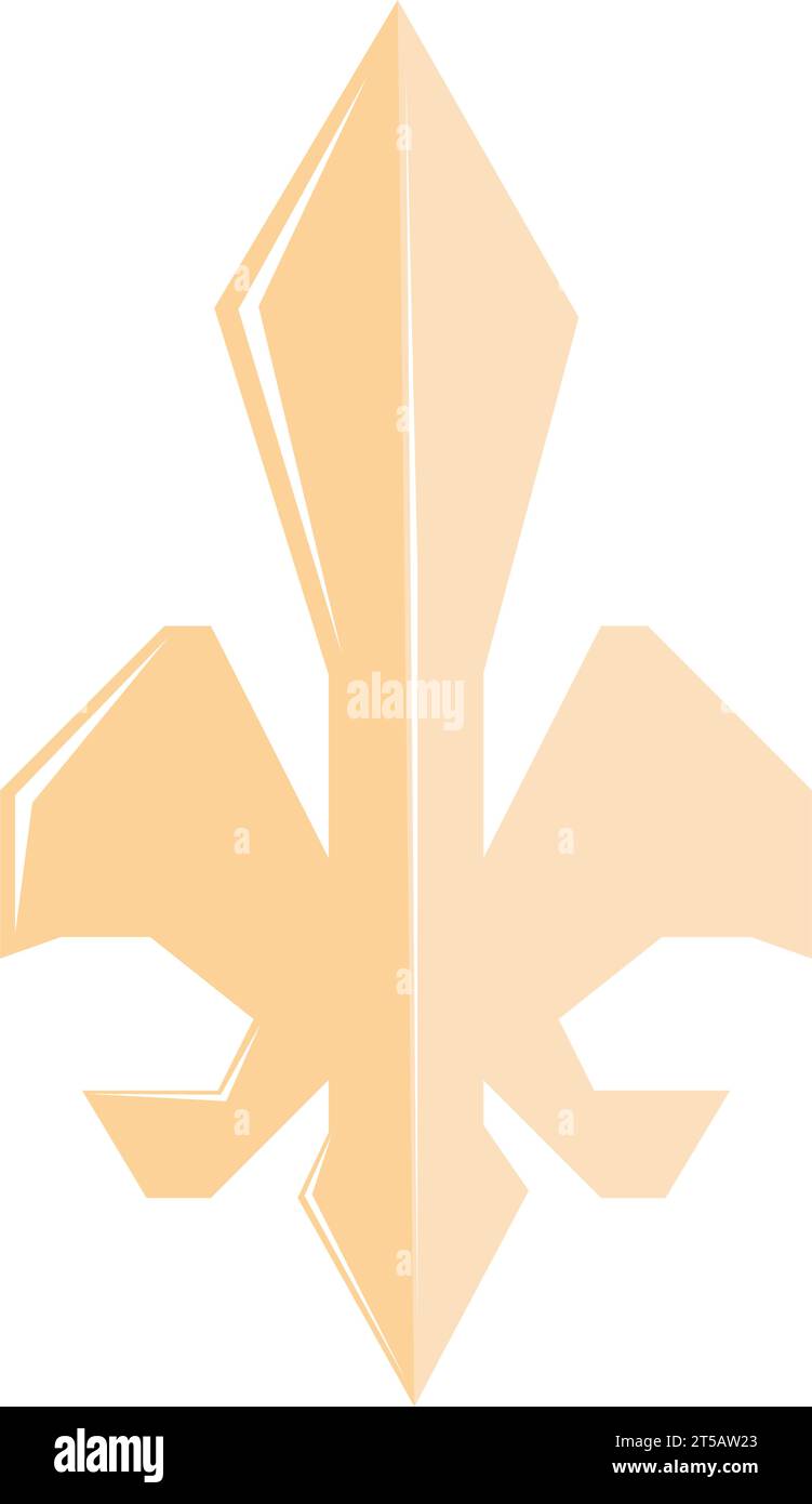 Isolated flower de lis symbol Vector Stock Vector Image & Art - Alamy