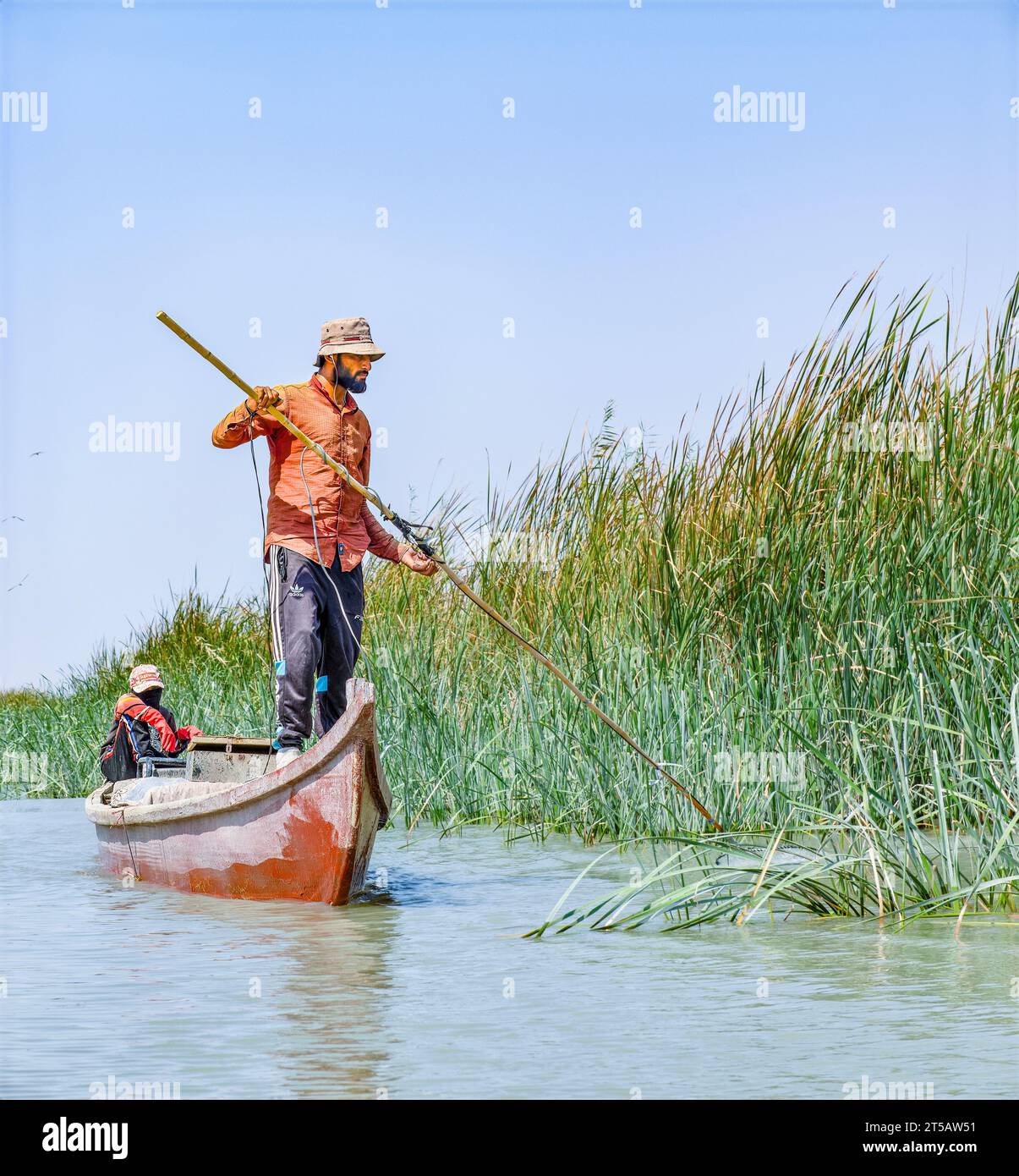 Chibayish marshes in Iraq Stock Photo - Alamy