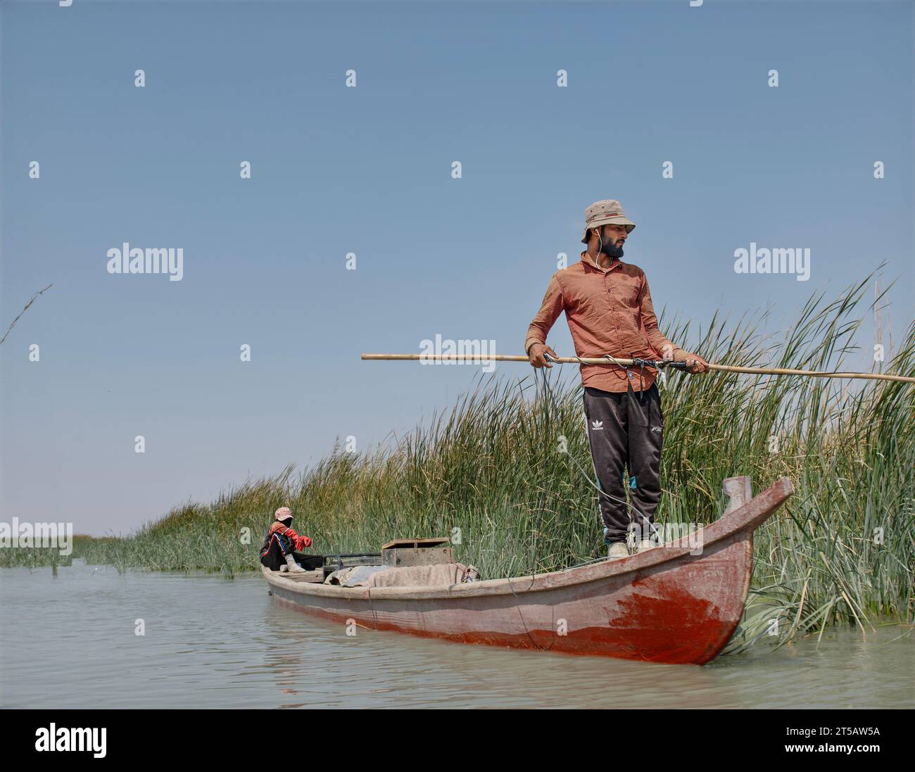 Chibayish marshes in Iraq Stock Photo - Alamy