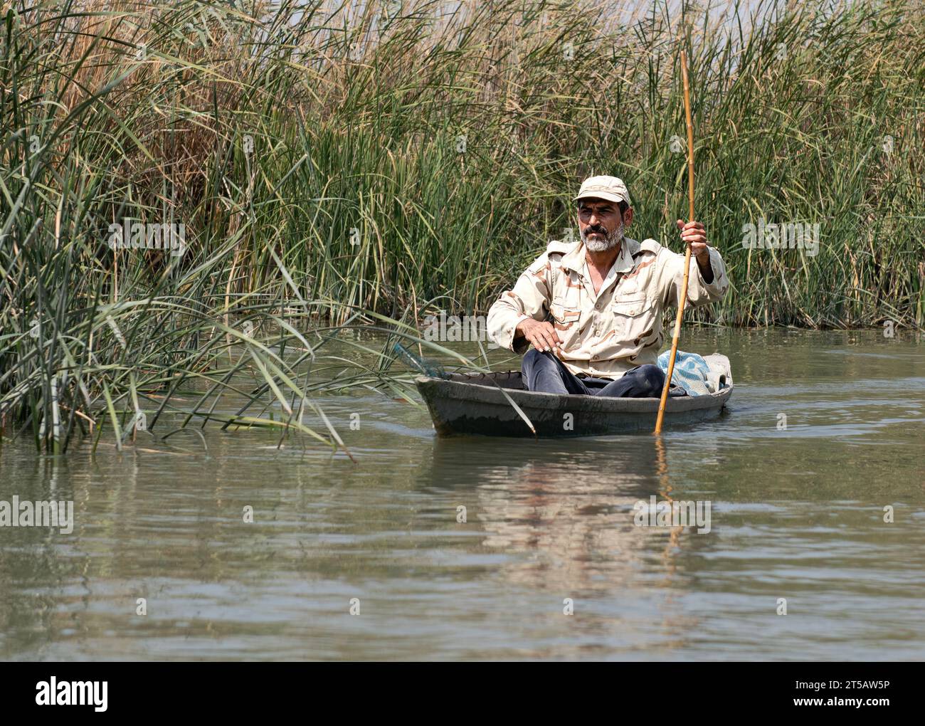 Chibayish marshes in Iraq Stock Photo - Alamy
