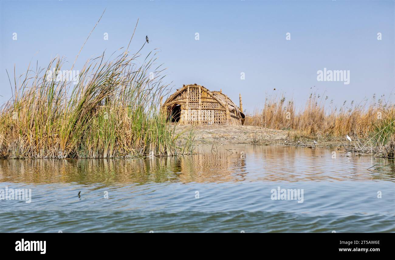 Chibayish marshes in Iraq Stock Photo - Alamy