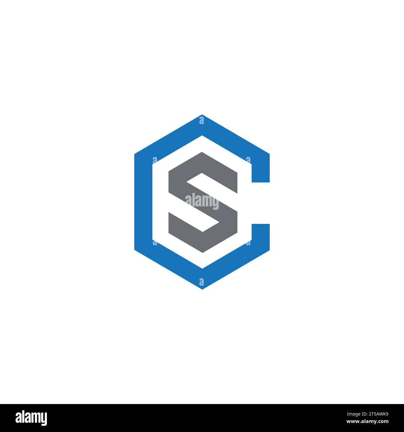 Sc letter design hi-res stock photography and images - Alamy