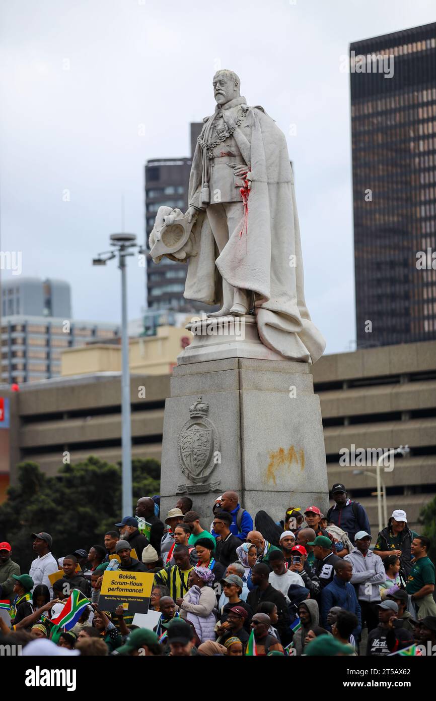 Springboks rugby world cup parade hi-res stock photography and images ...