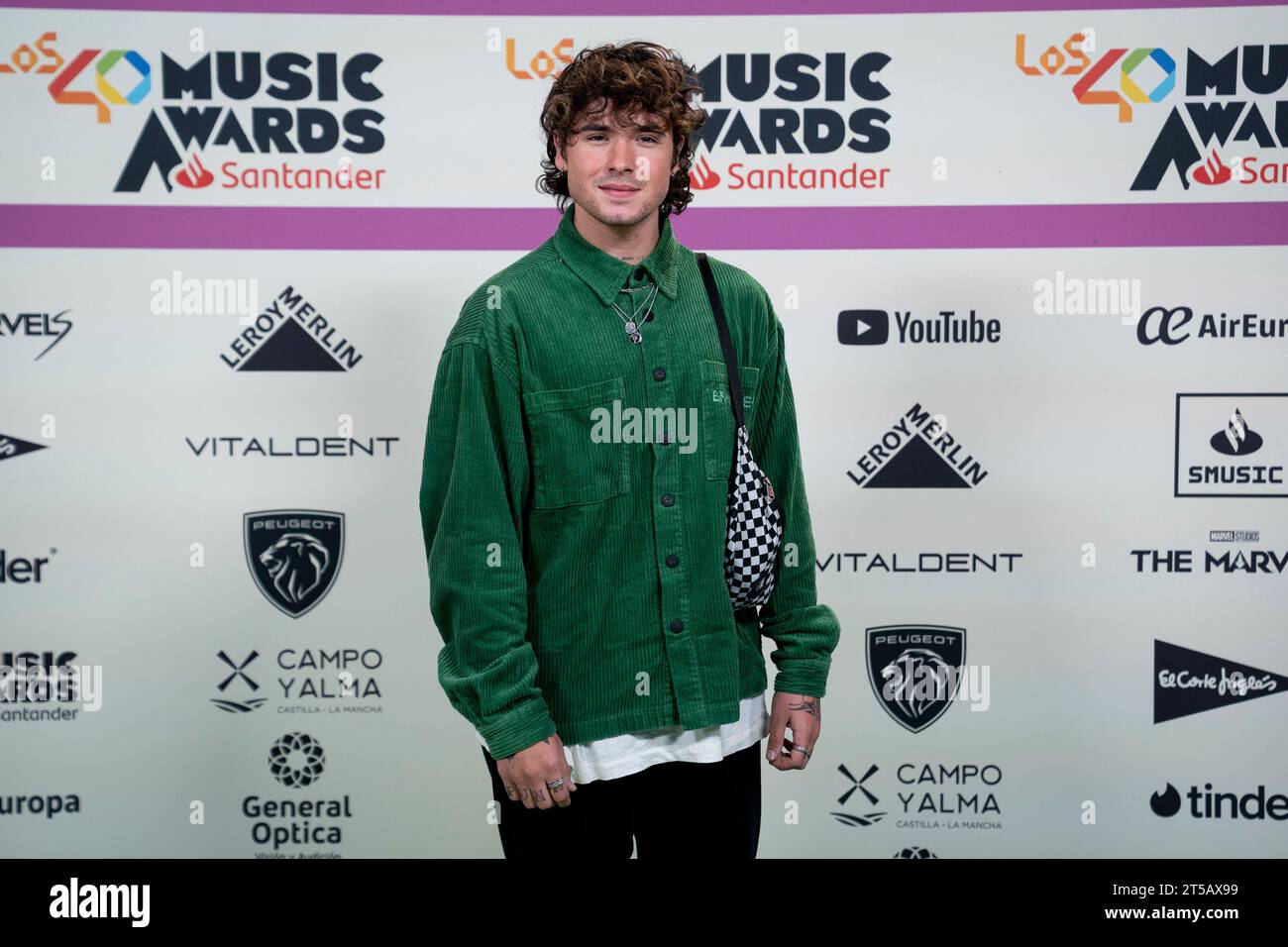 Singer Noan poses during the photocall of the 40 Music Awards 2023, at ...