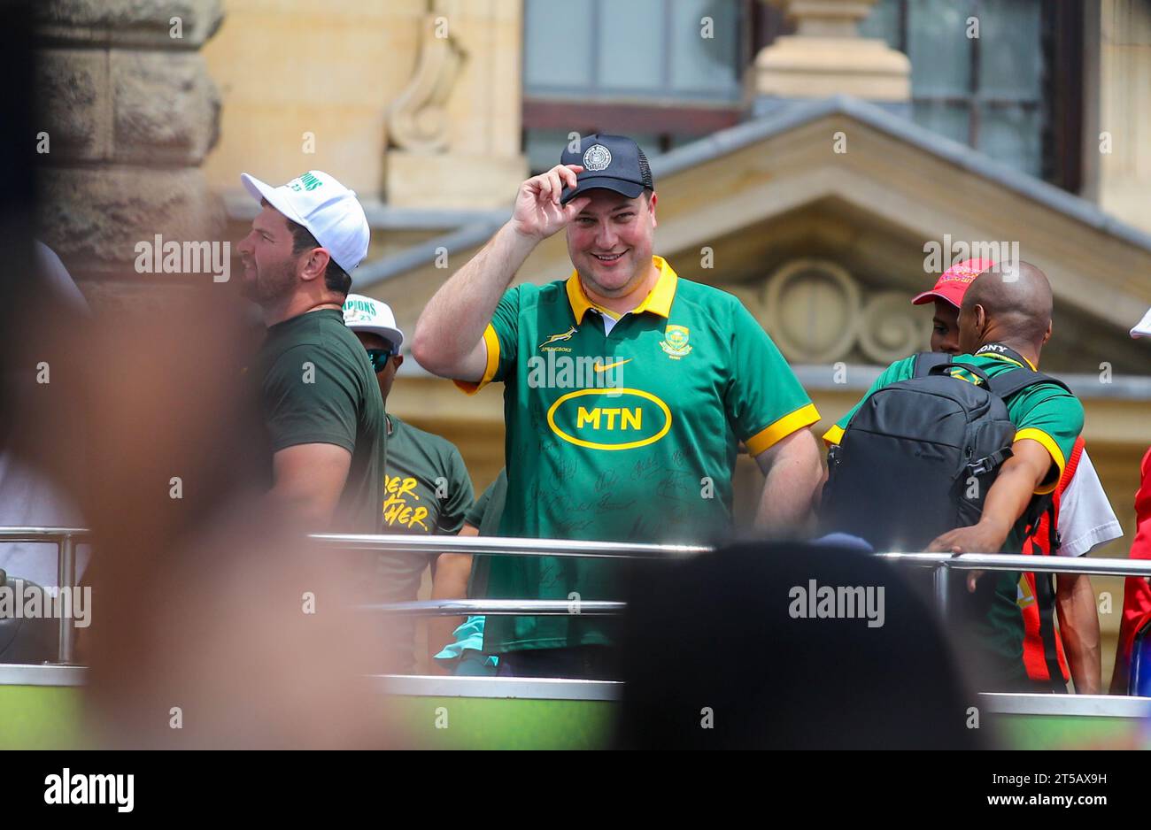 CAPE TOWN, SOUTH AFRICA - NOVEMBER 03: the Executive Mayor of the city ...