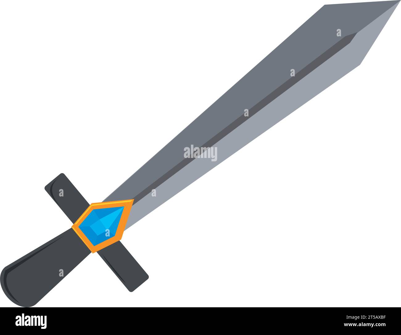 Isolated medieval sword sketch icon Vector Stock Vector Image & Art - Alamy