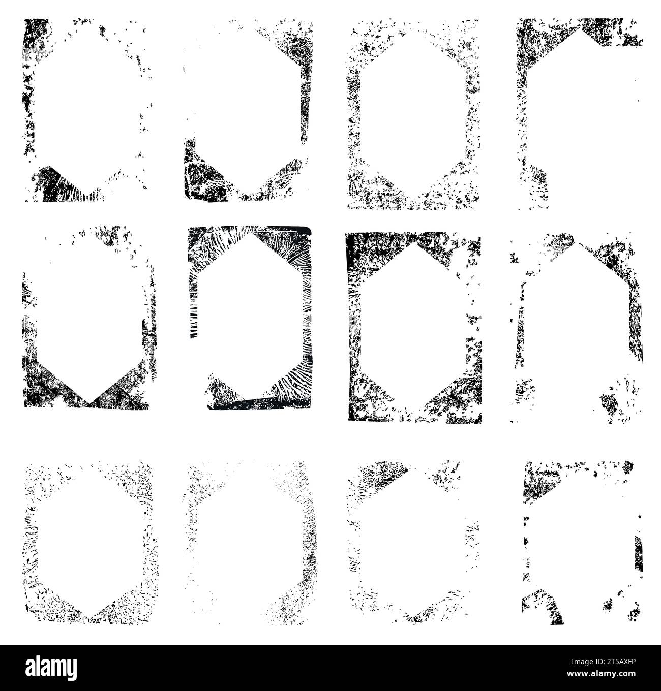 Grunge frames hi-res stock photography and images - Alamy