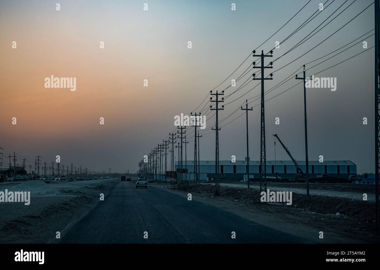 Map of basra hi-res stock photography and images - Alamy