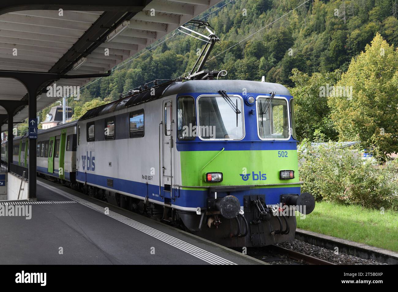 class420;420 502-7;elecric locomotive;interlaken ost;switzerland Stock ...