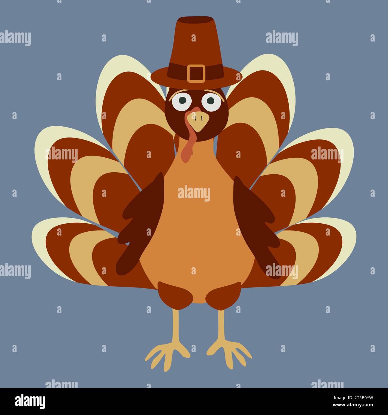 Turkey comic style illustration hi-res stock photography and images - Alamy