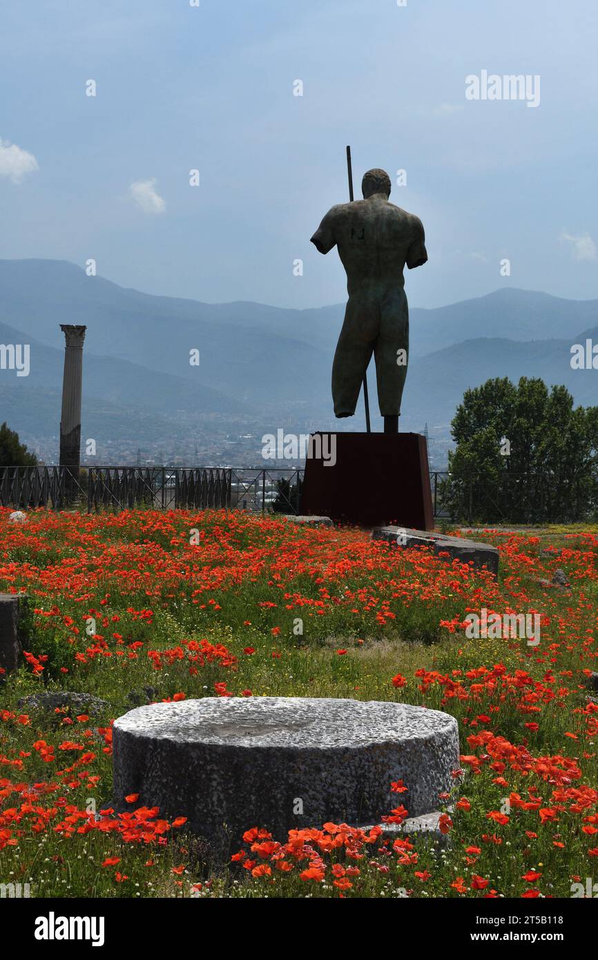 Daedalus statue pompeii hi-res stock photography and images - Alamy