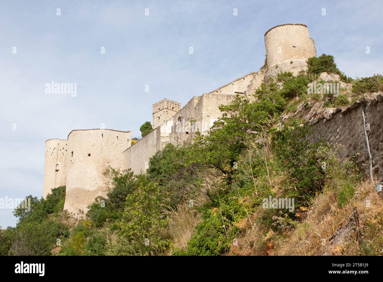 Old fortified castle shot outdoors Stock Photo - Alamy