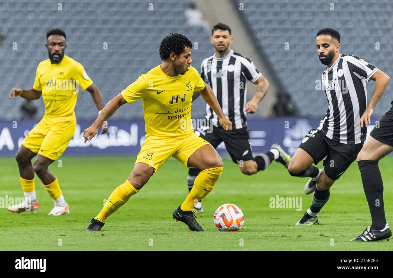 Romarinho of Al Ittihad FC during their Match Day 12 of the SAFF Roshn ...