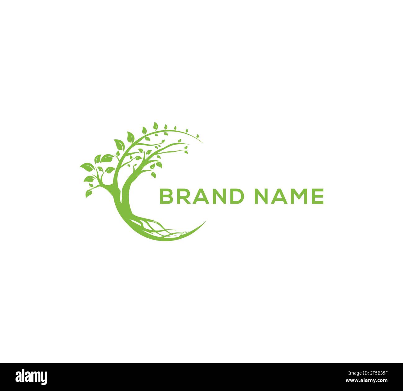 Tree logo, health care logo design Stock Vector Image & Art - Alamy