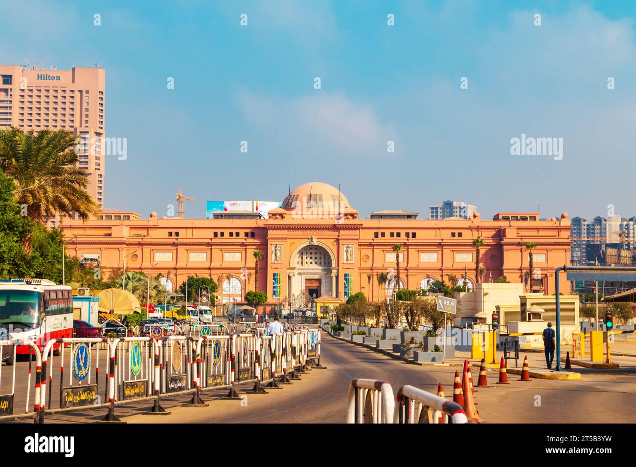 The famous Egyptian Museum in the center of Cairo. Cairo, Egypt ...