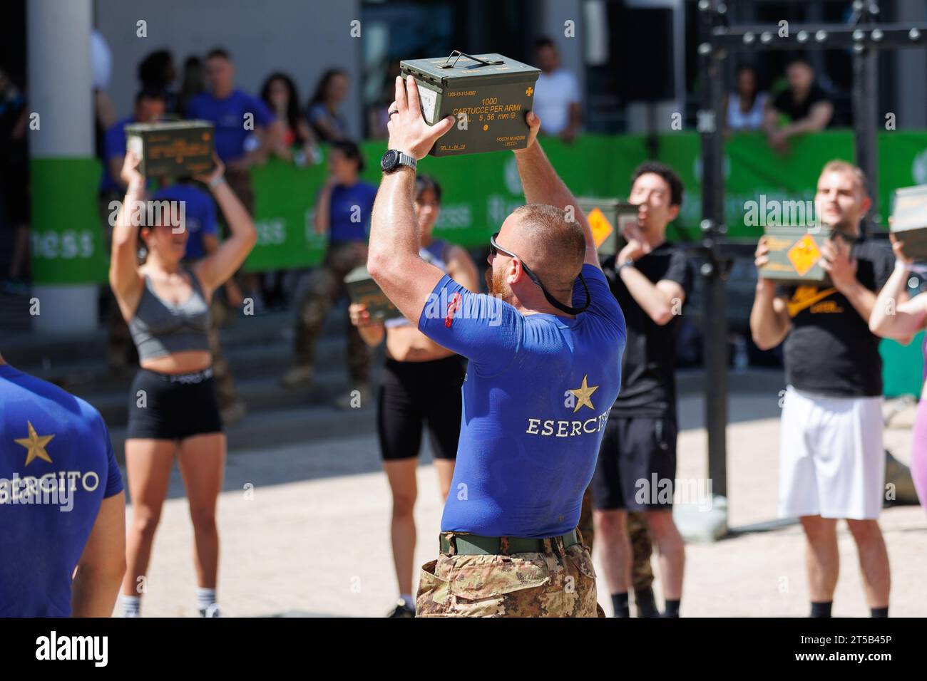 Military Training: Fitness Workout and Activities Stock Photo - Alamy