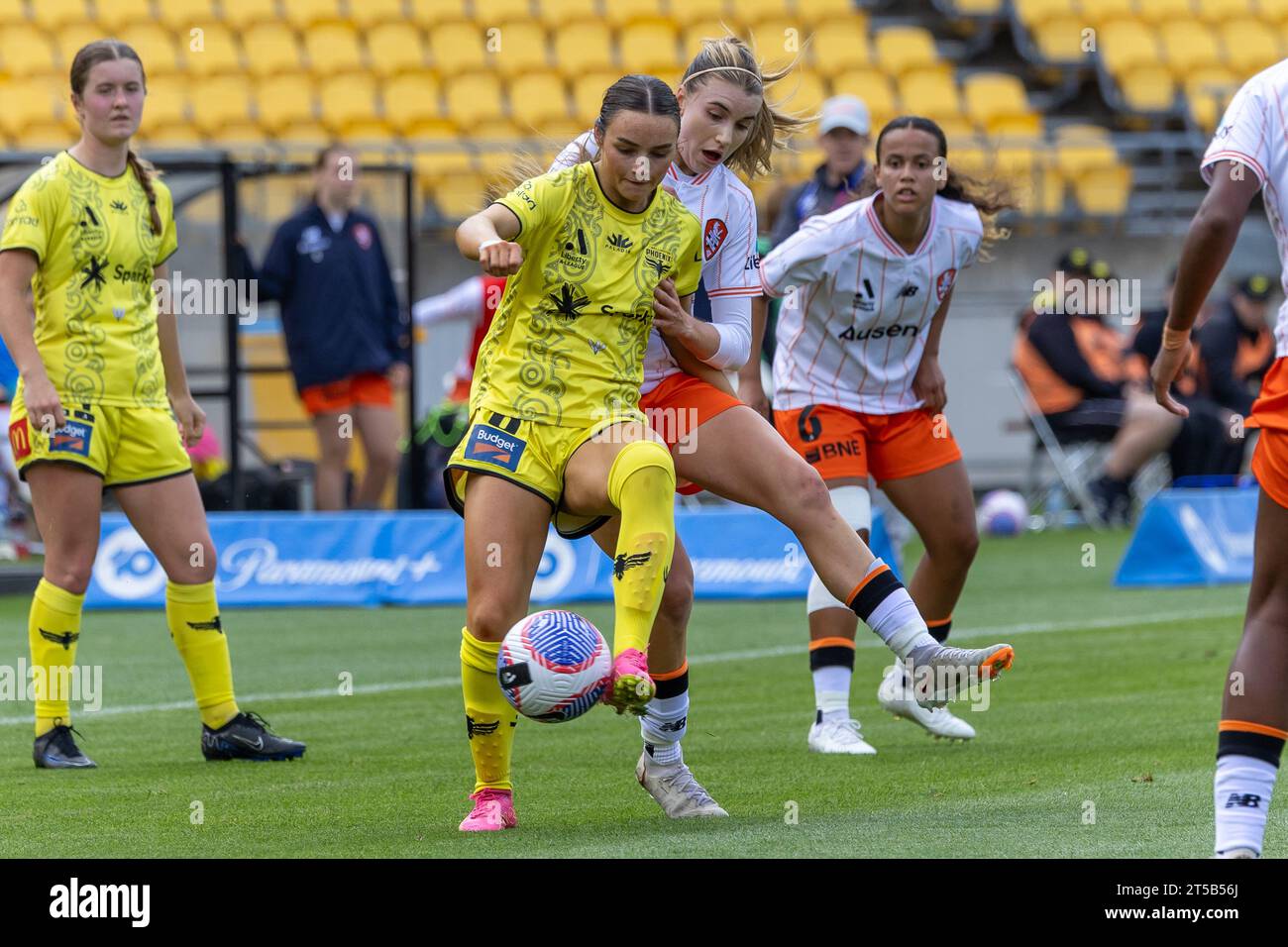 Wellington, New Zealand. 4th Nov, 2023. Macey Fraser (6, Wellington ...