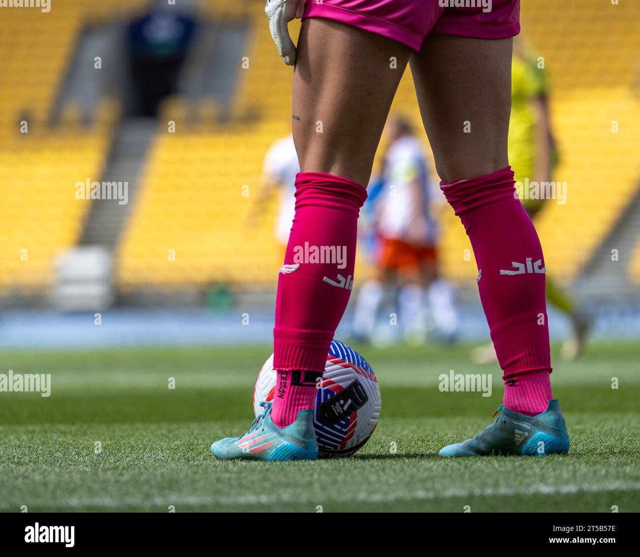 Wellington, New Zealand. 4th Nov, 2023. Match ball at Wellington ...
