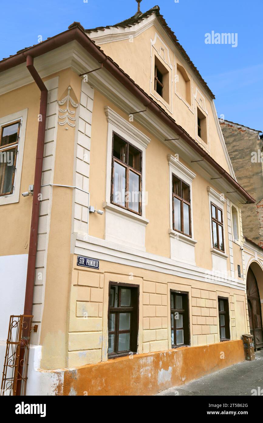 Casa Nicolae Teclu (1839-1916), Strada Prundului, Braşov, Braşov County ...