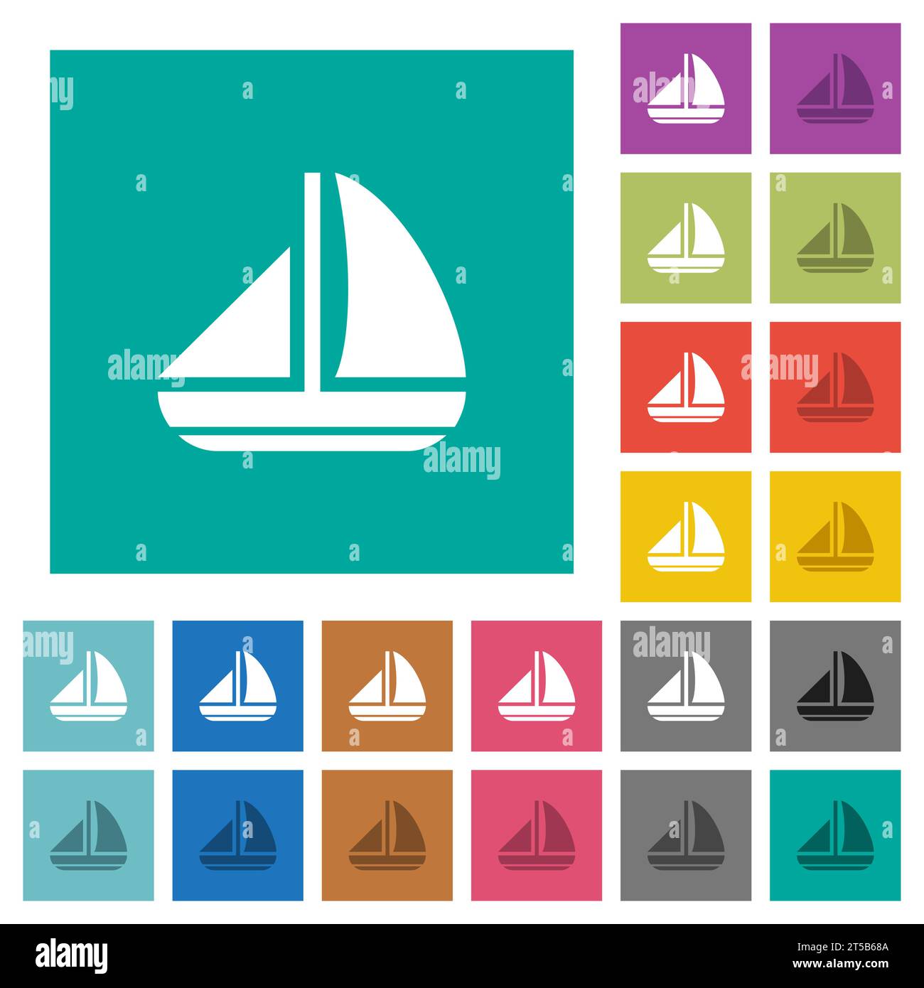 Multi hull sailboat Stock Vector Images - Alamy