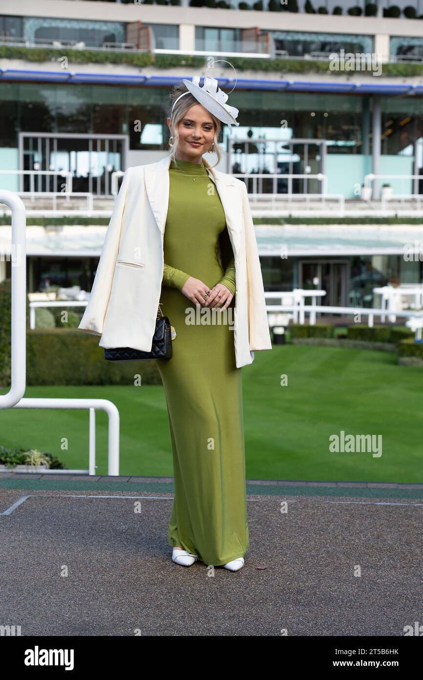 Ascot, Berkshire, UK. 4th November, 2023. Racegoers arriving at Ascot ...