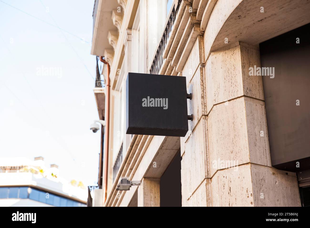 Black square sign Stock Photo - Alamy