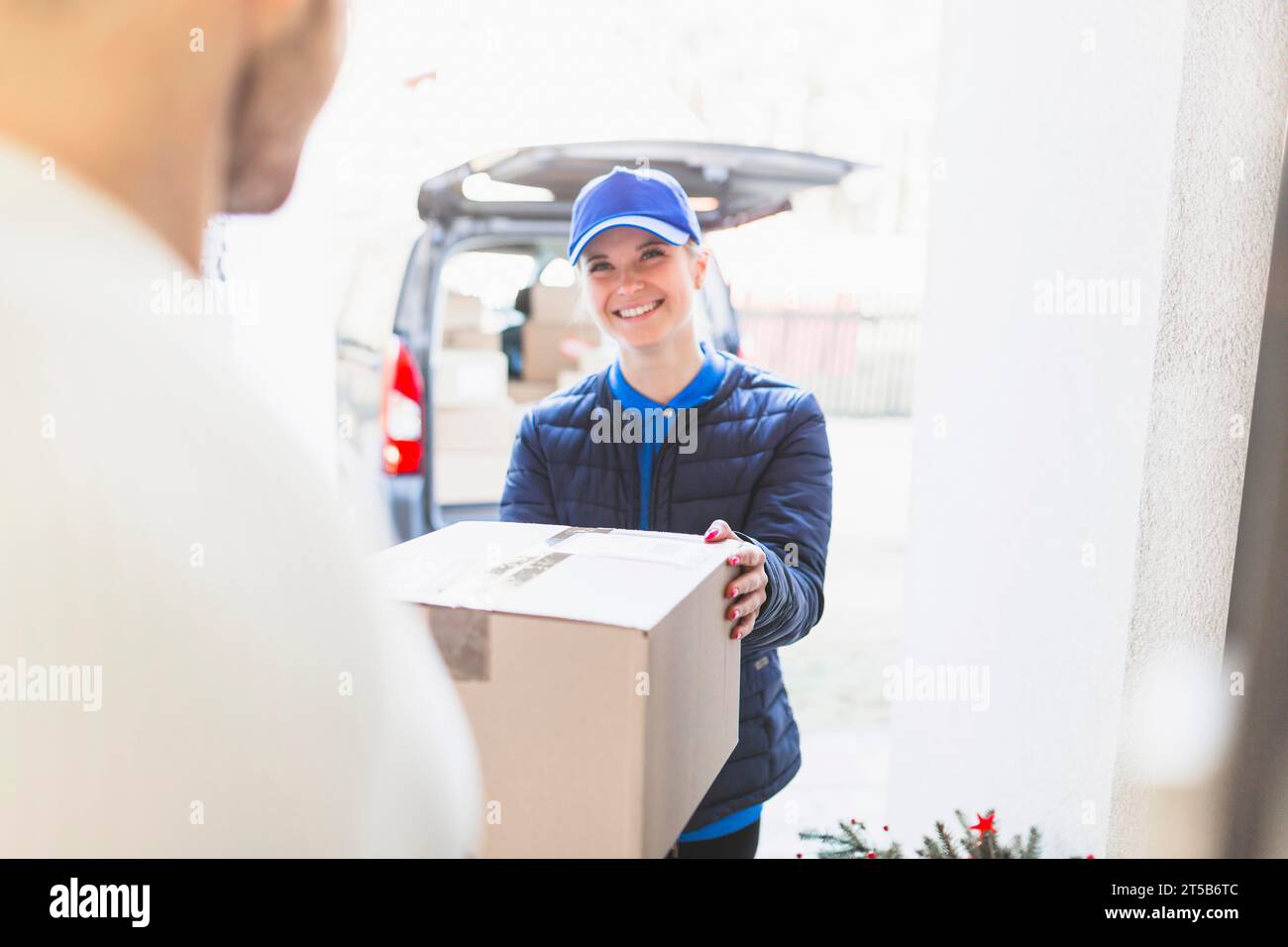 Giving package hi-res stock photography and images - Alamy