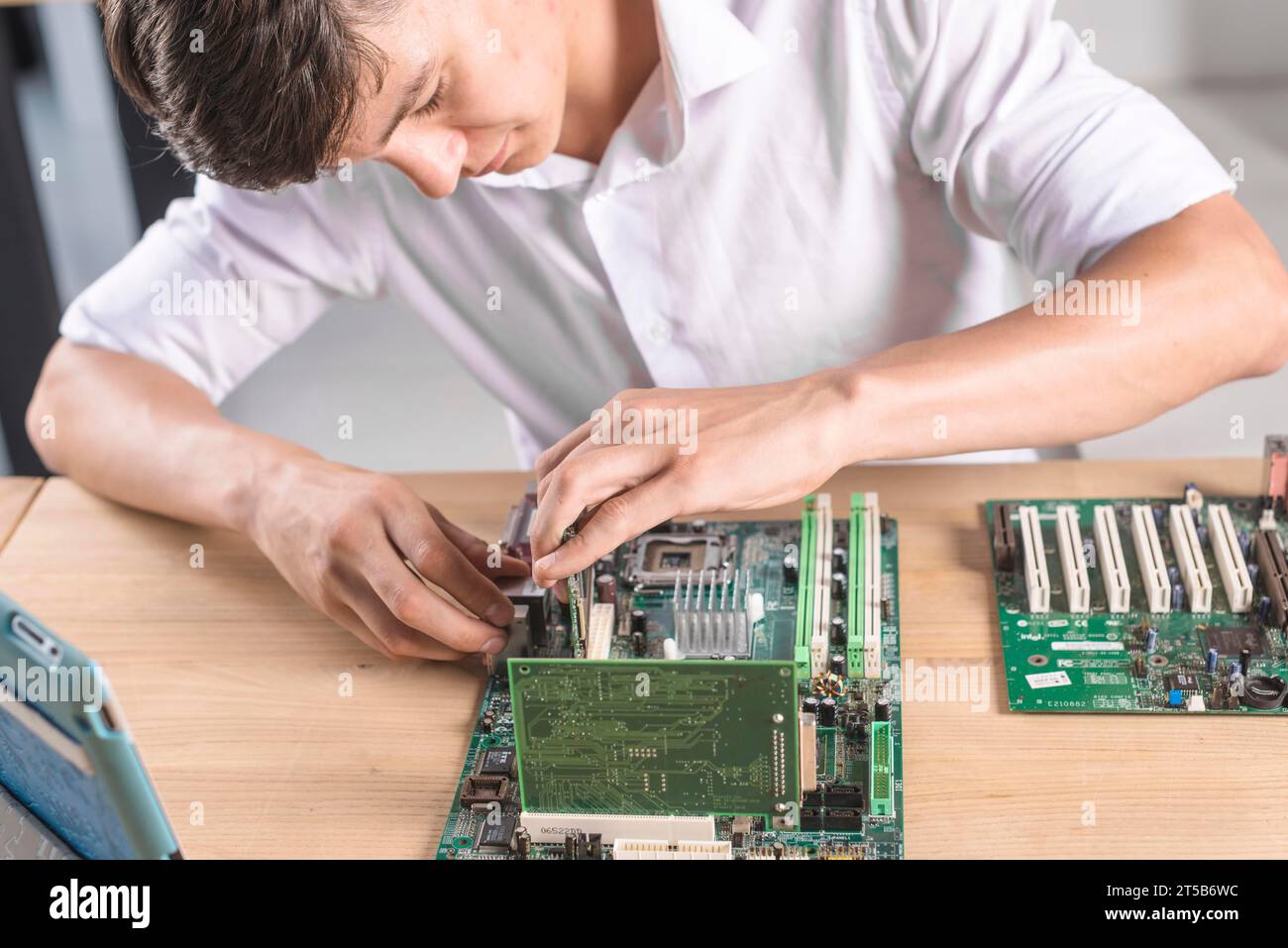 Motherboard inspection hi-res stock photography and images - Alamy