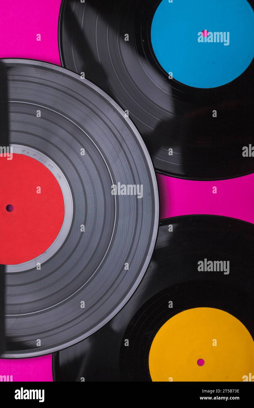 Playing vinyl record extreme close hi-res stock photography and images ...