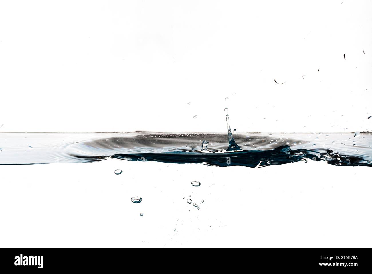 Dark water surface Cut Out Stock Images & Pictures - Alamy