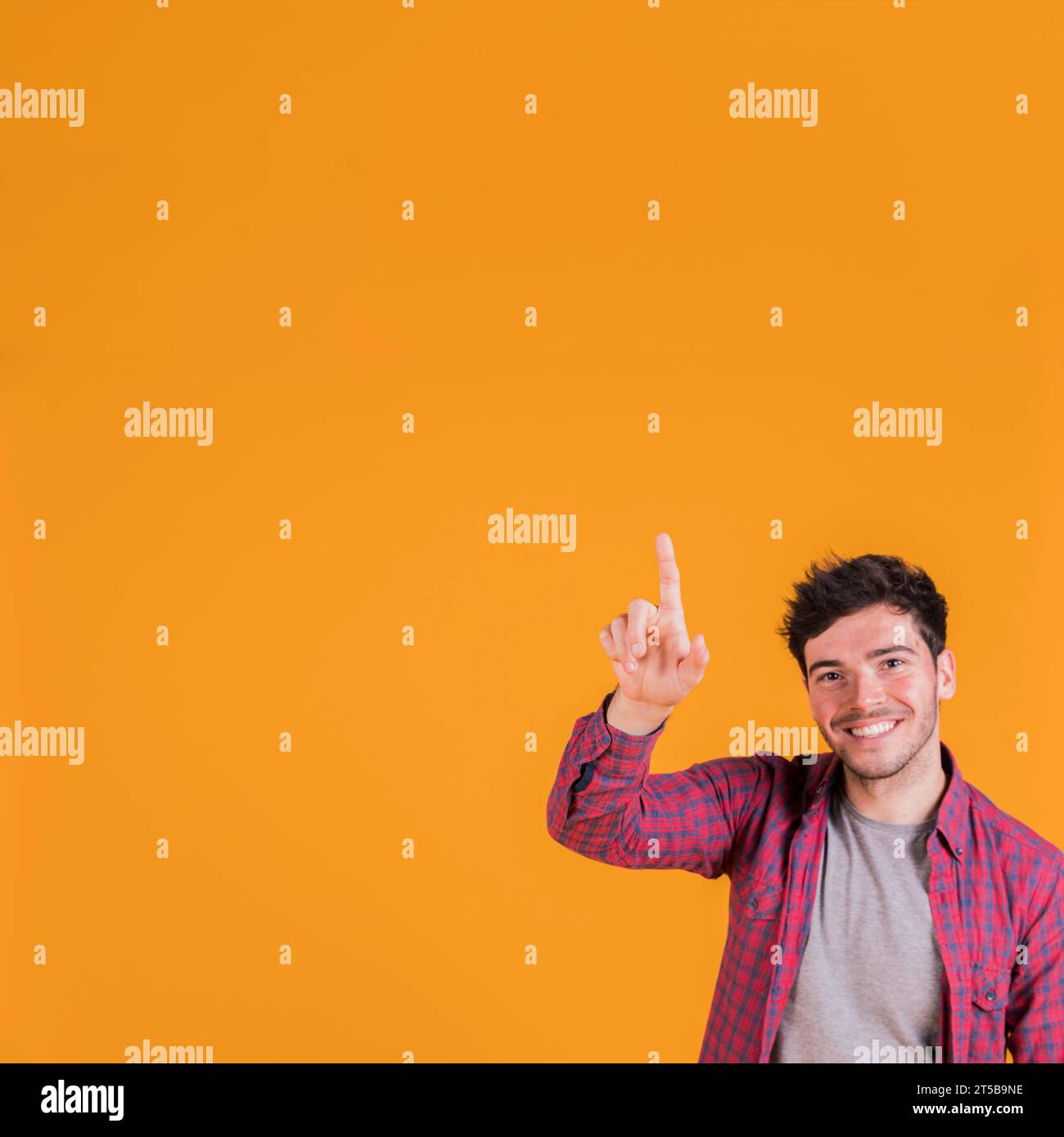 Finger male young man close up hi-res stock photography and images - Alamy