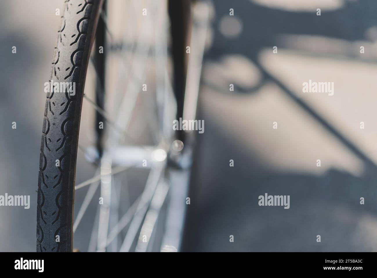 Detail bicycle wheel Stock Photo - Alamy