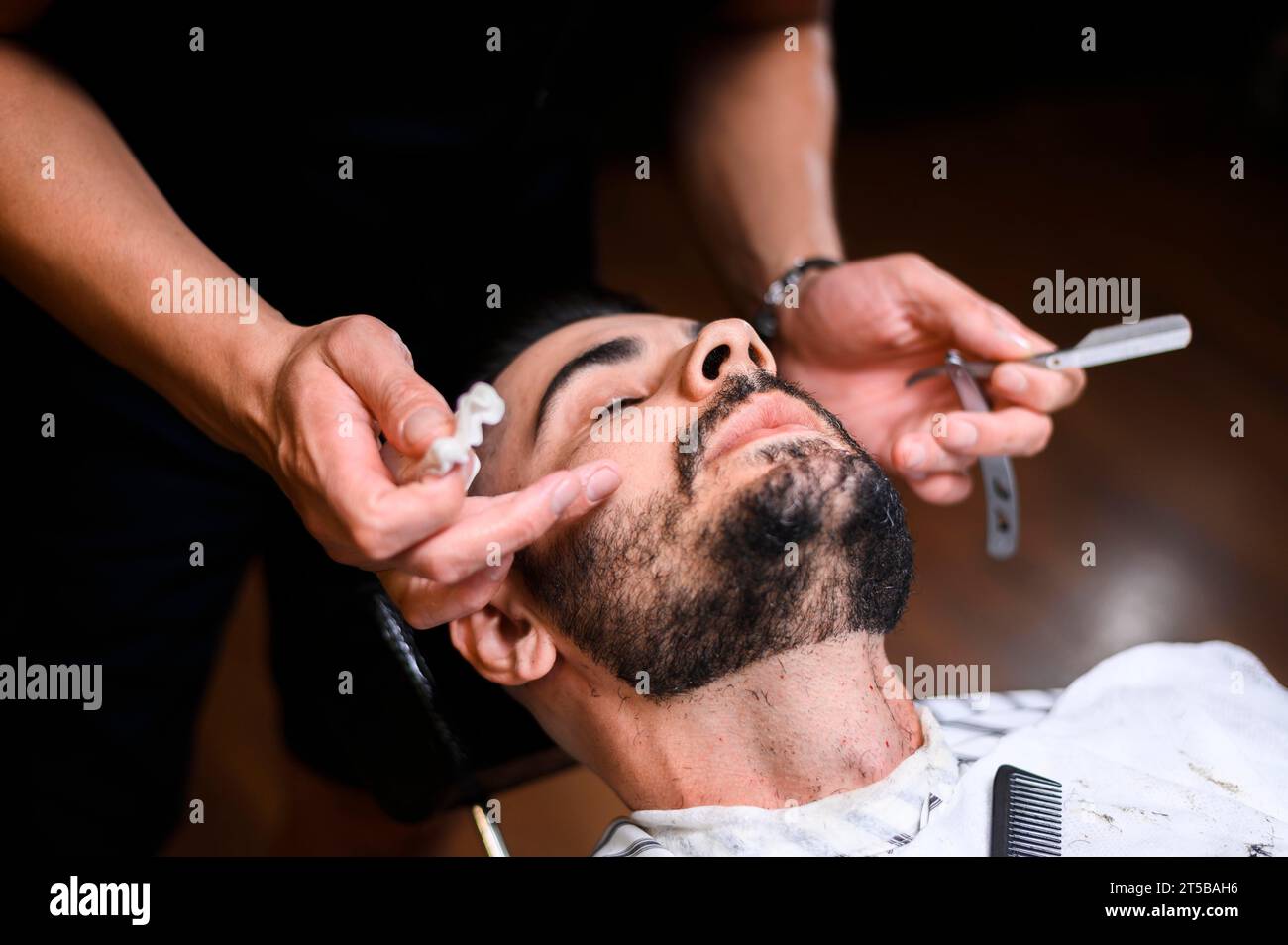 Barber peak hi-res stock photography and images - Alamy