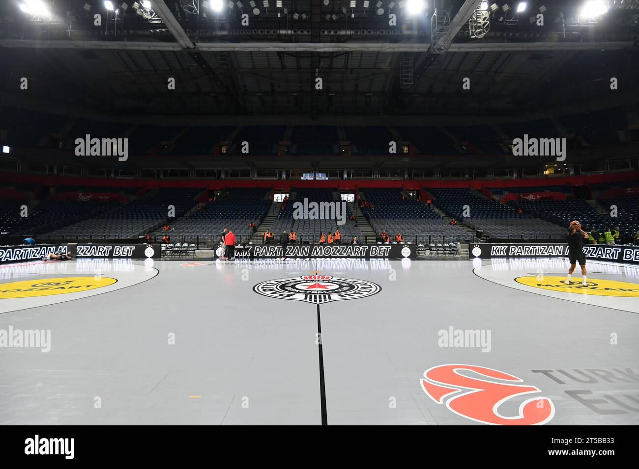 Belgrade, Serbia, 26 October, 2023. General view of Stark Arena during ...