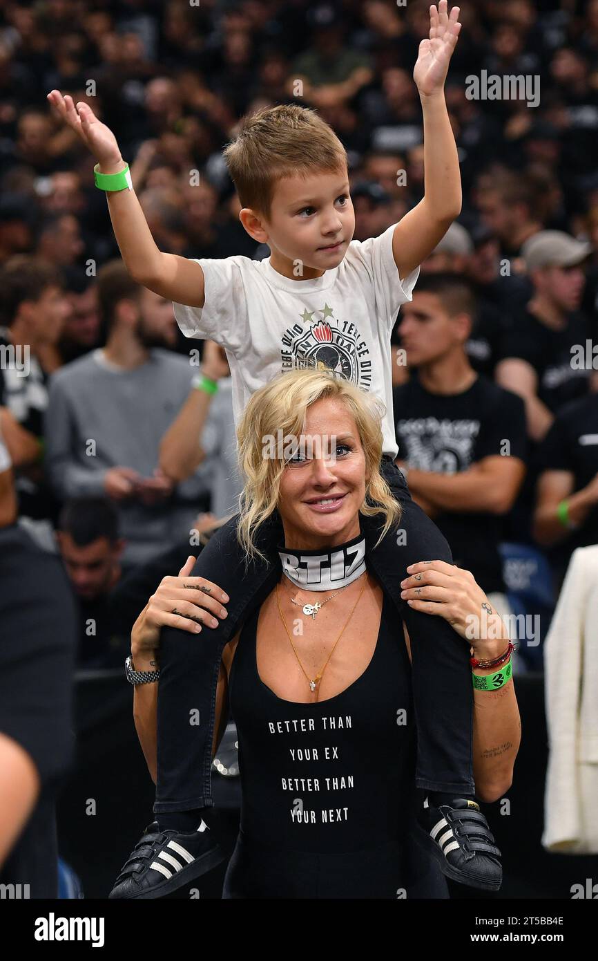 Belgrade, Serbia, 26 October, 2023. Former basketball player of Serbia ...