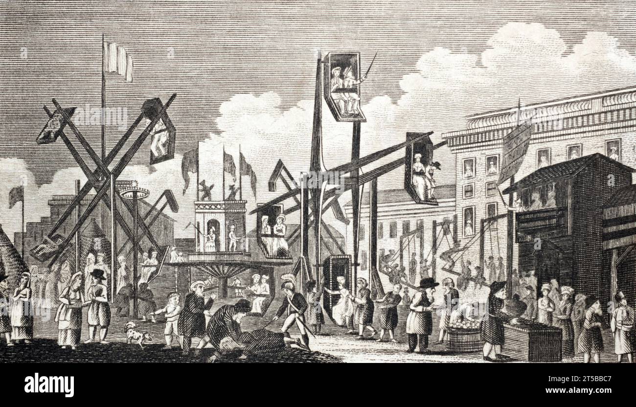 Historical carnival rides hi-res stock photography and images - Alamy
