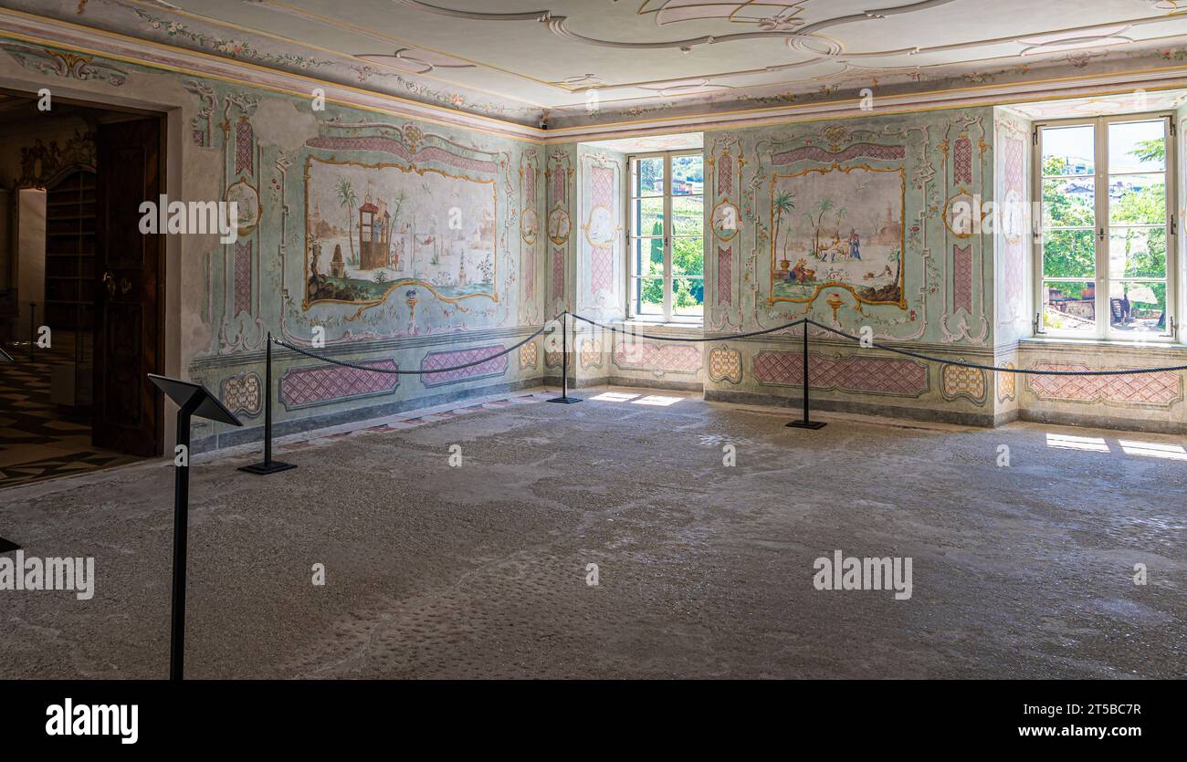 Augustinian Abbey of Neustift (Novacella). Precious eighteenth-century ...