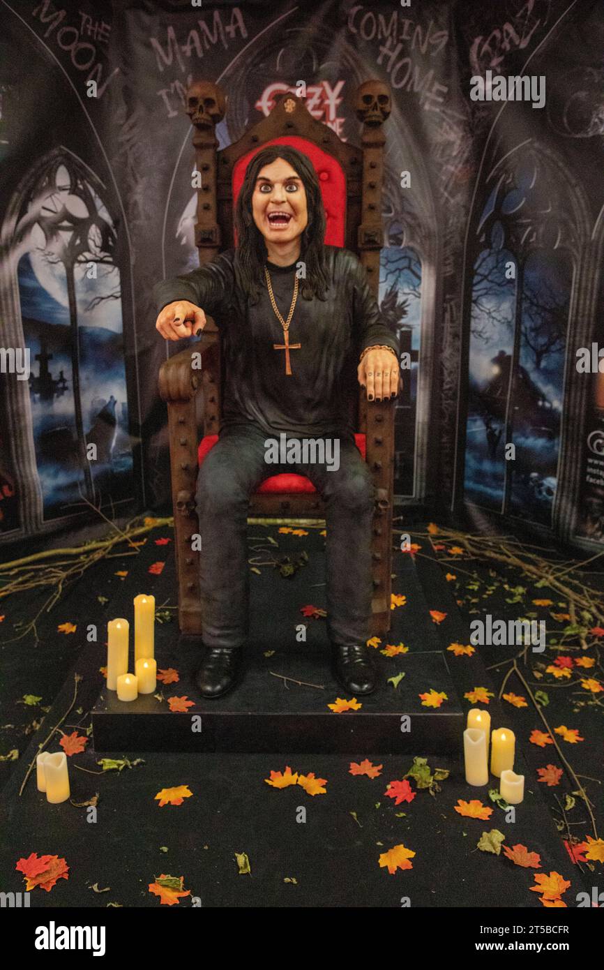 Life-size sculpture of Ozzy Osbourne made from cake unveiled in ...