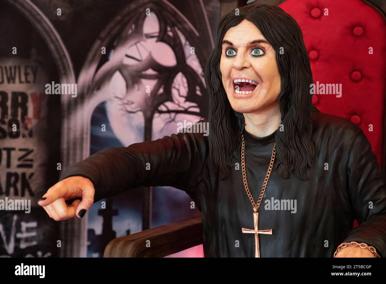 Life-size sculpture of Ozzy Osbourne made from cake unveiled in ...