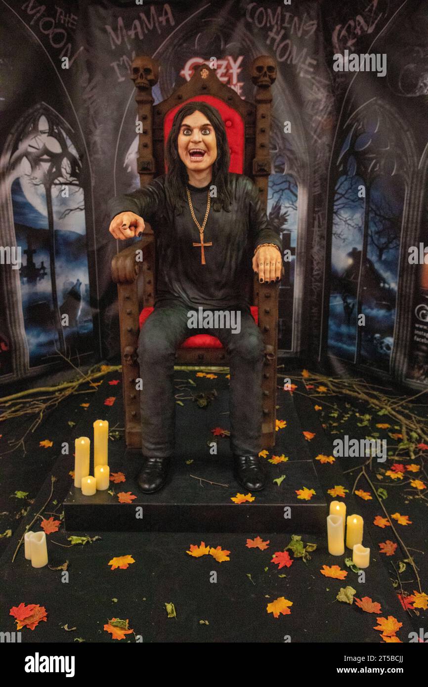 Life-size sculpture of Ozzy Osbourne made from cake unveiled in ...