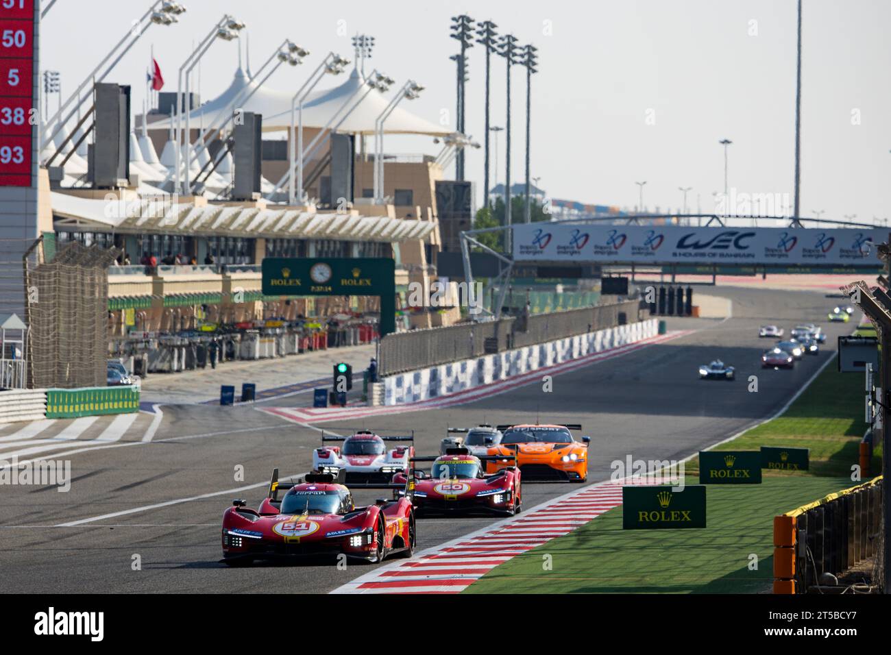 Sakhir, Bahrain. 04th Nov, 2023. 51 PIER GUIDI Alessandro (ita), CALADO ...