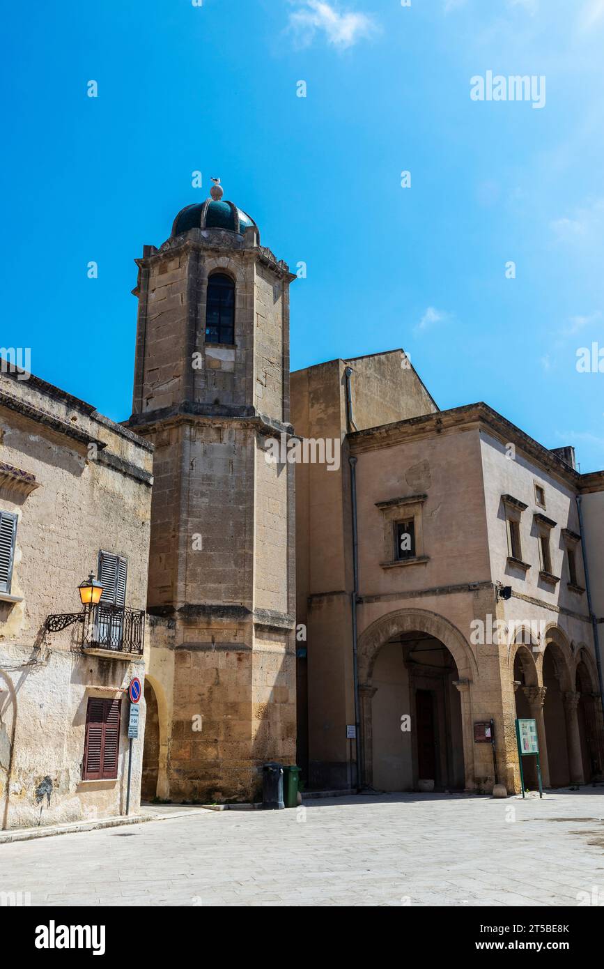 Convento del Carmine in Piazza del Carmine in the old town of Marsala ...