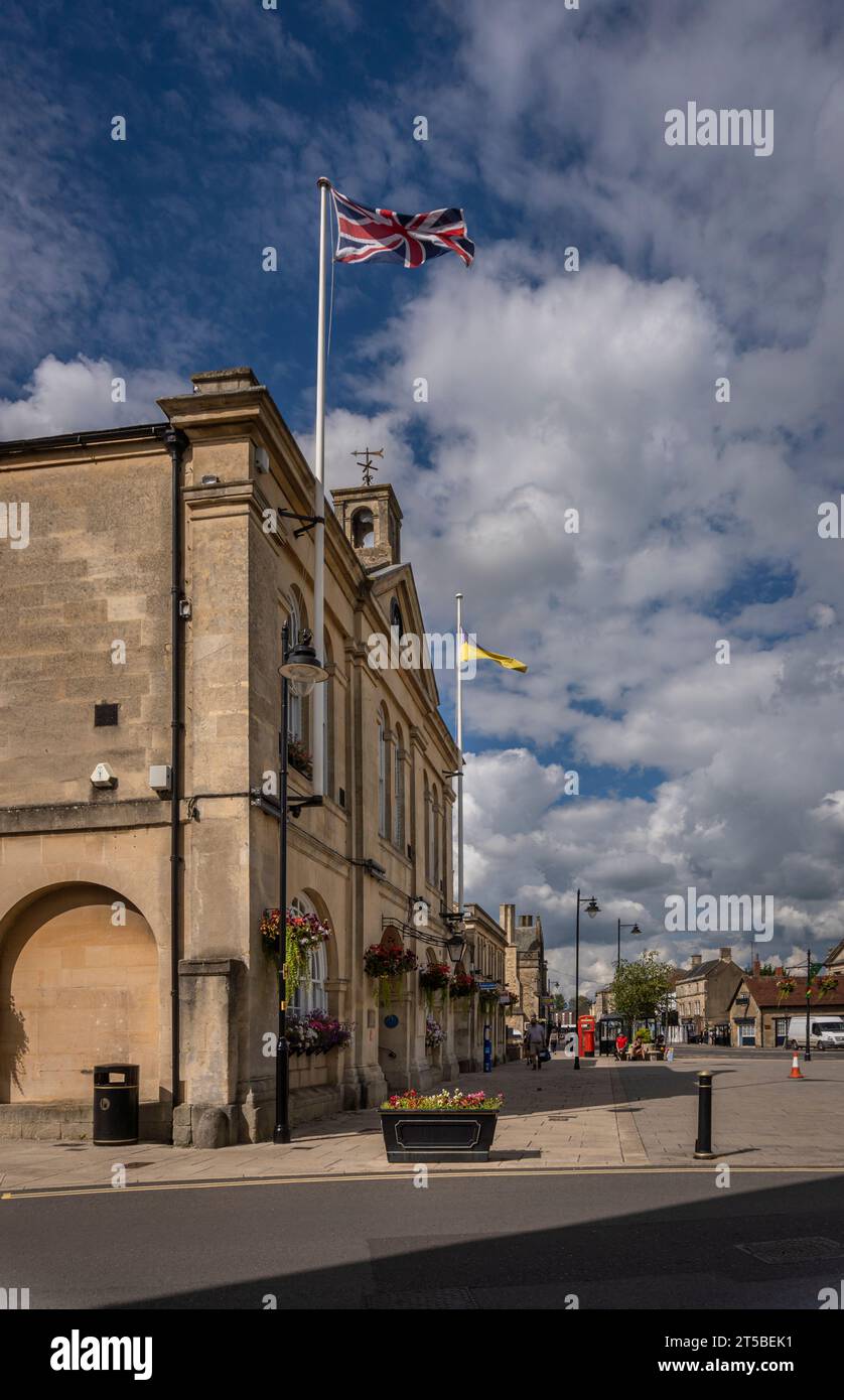 The Town Hall in the town of Melksham, Wiltshire, UK Stock Photo - Alamy