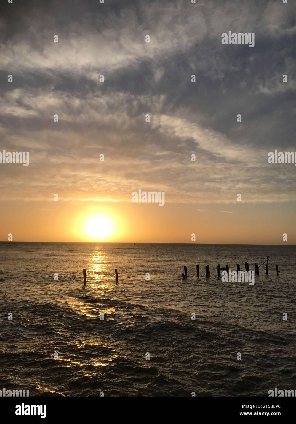 sunrise off ness point lowestoft suffolk england, englands most ...