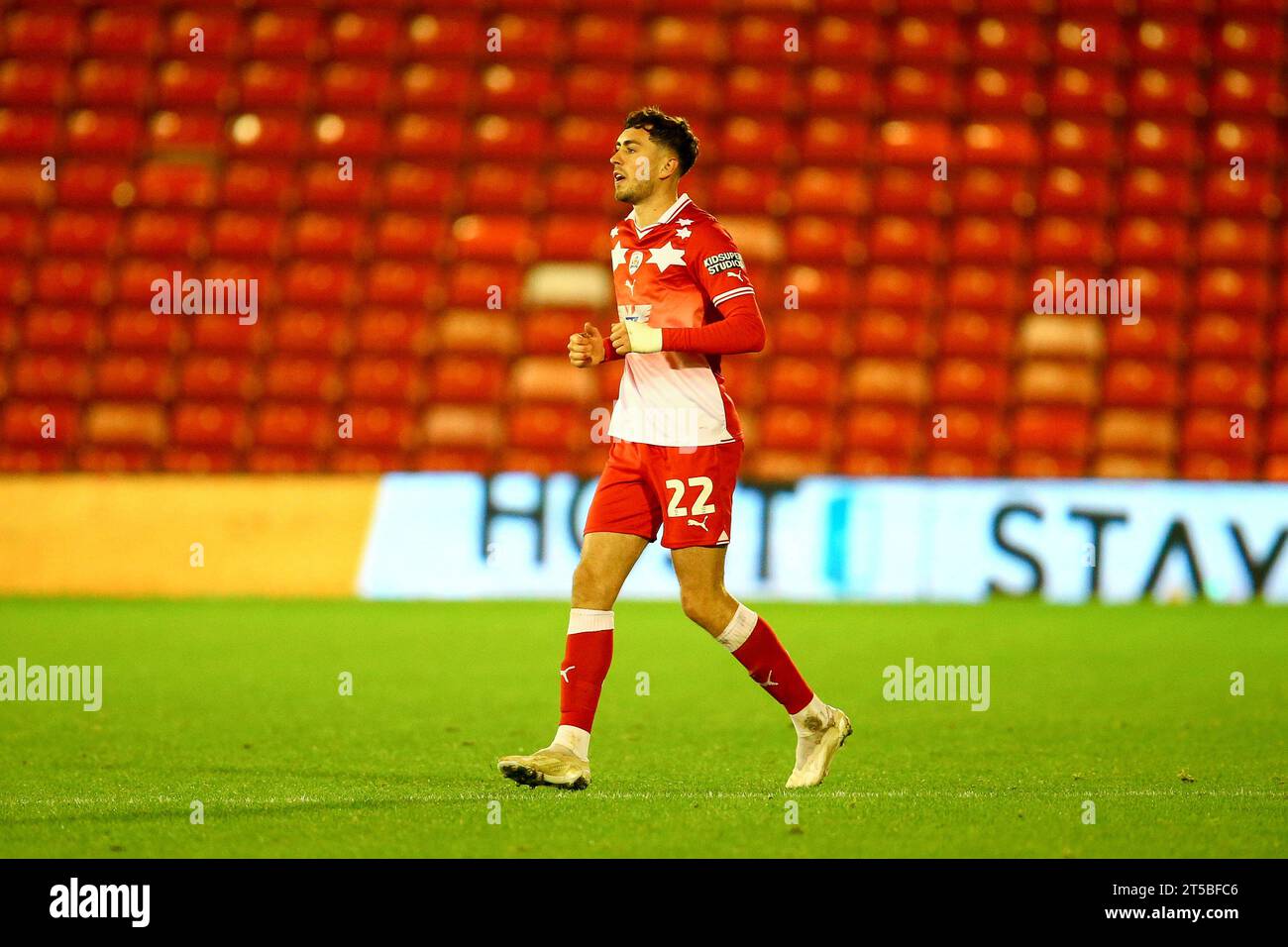 Oakwell Stadium, Barnsley, England - 3rd November 2023 Corey O'Keeffe ...