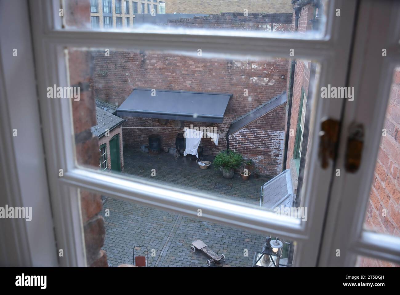 The Back to Backs Museum made up of worker's cottages in the centre of ...